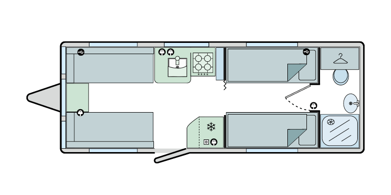 Bailey Phoenix 642 - 4 Berth | Worldwide Motorhome Holidays