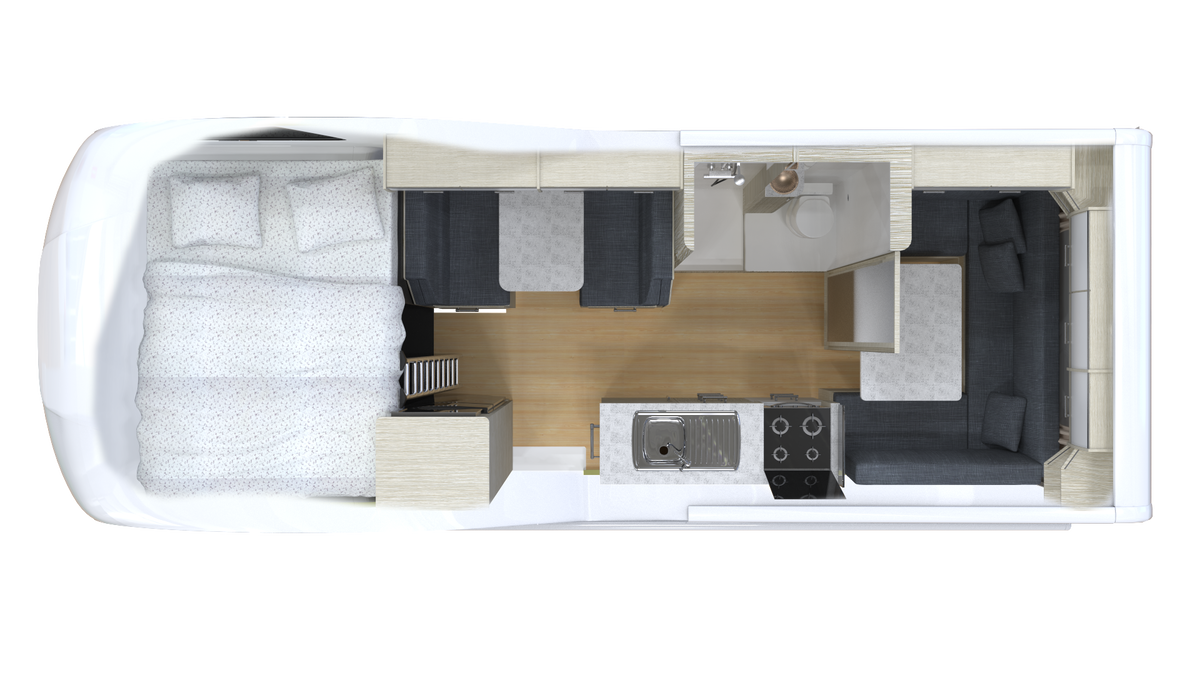 Cruisin 6 Berth Deluxe | Worldwide Motorhome Holidays