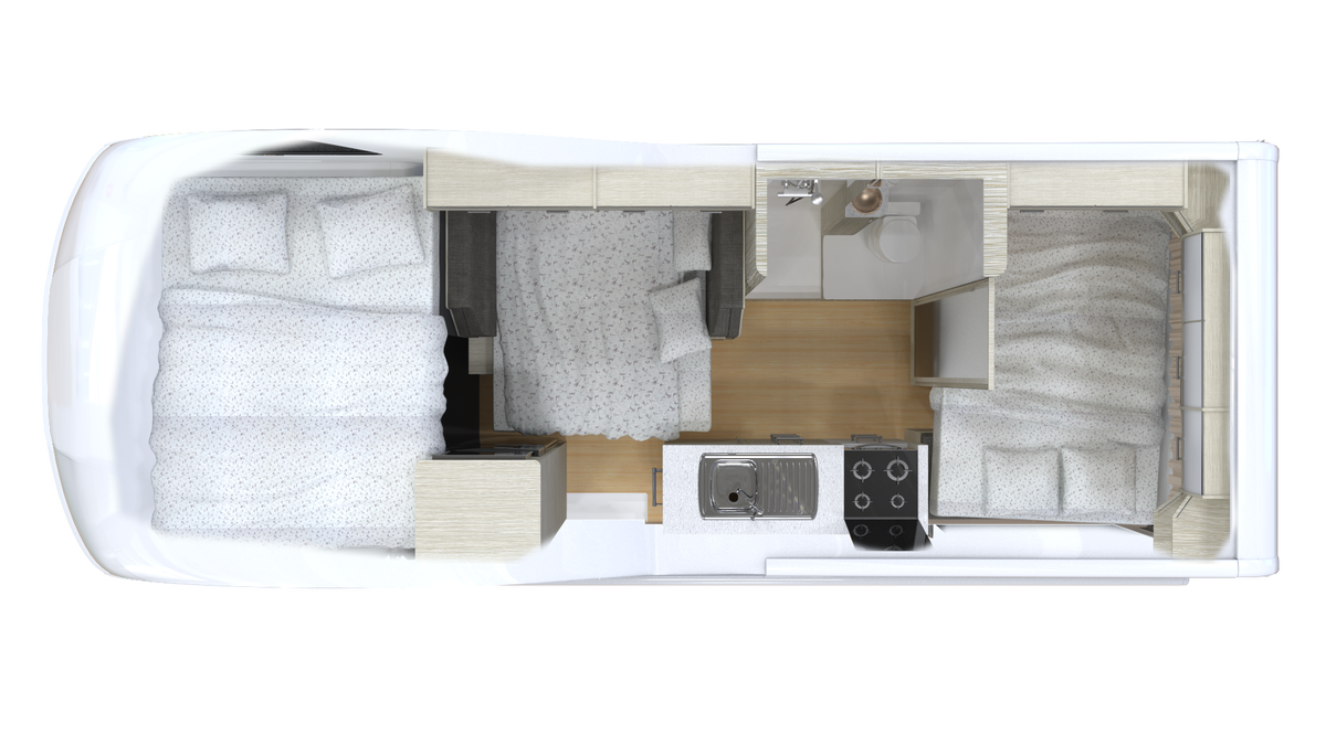 Cruisin 6 Berth Deluxe | Worldwide Motorhome Holidays