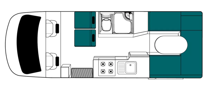 Maui Cascade - 4 Berth | Worldwide Motorhome Holidays
